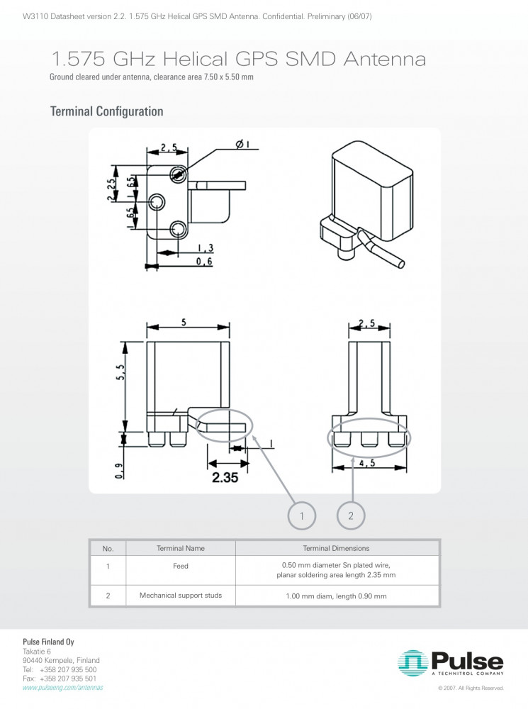 W3110 technical document page 2