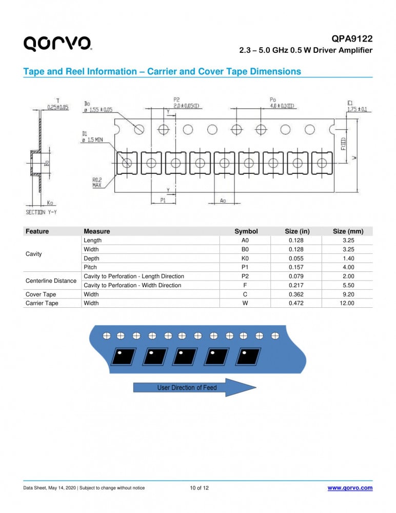 QPA9122 technical document page 10