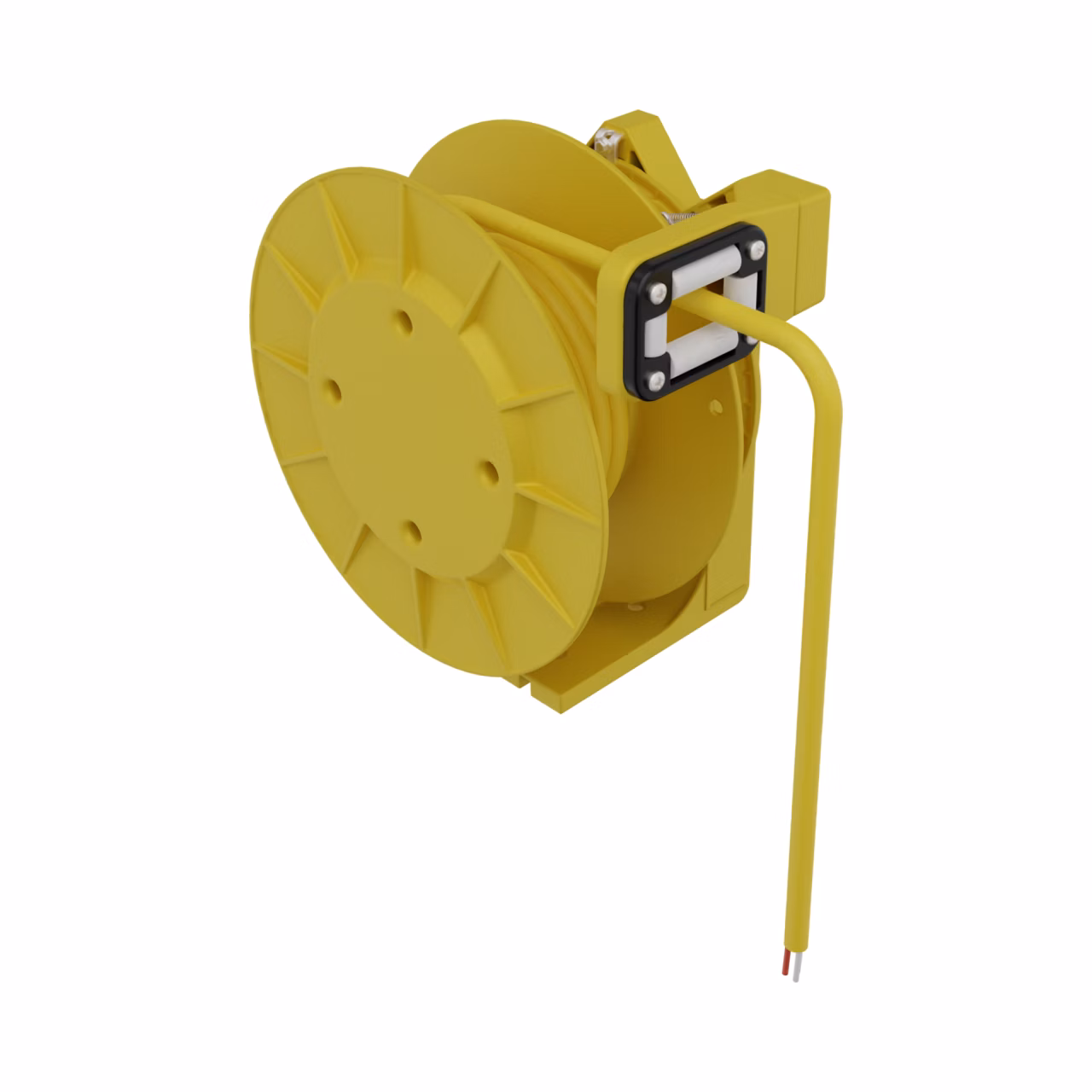 Woodhead POW-R-MITE Industrial Duty Cable Reel, 10/4 SOW, 9.14m (30.0') Cord Length for sale