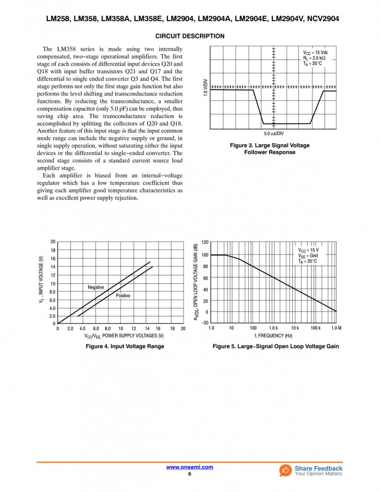 LM2904 datasheet page 6