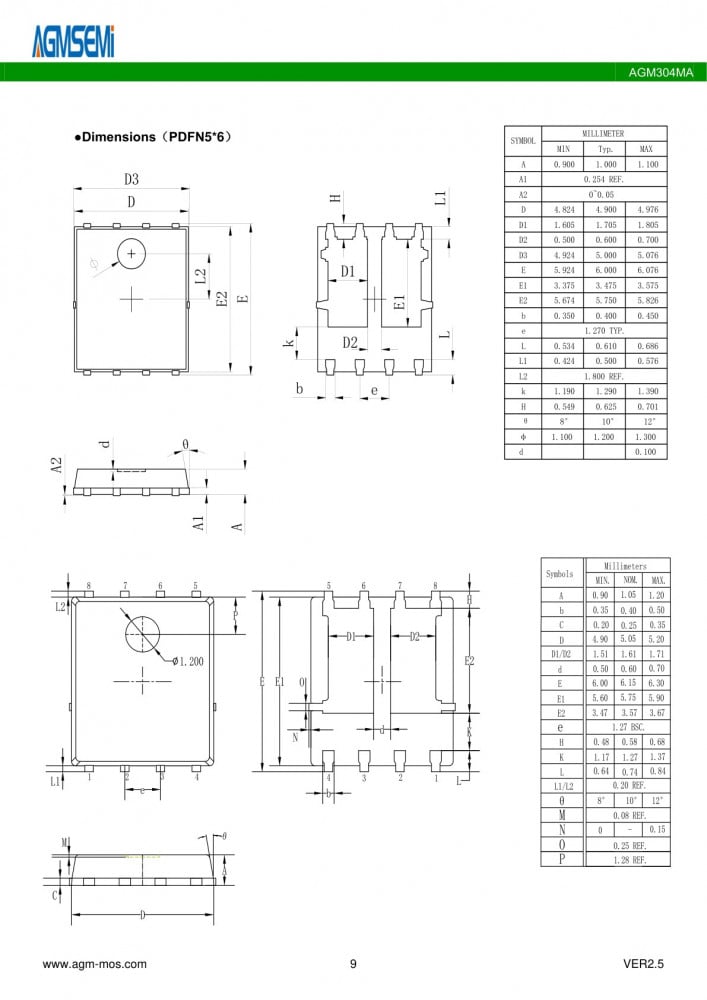 AGM304MA datasheet page 9