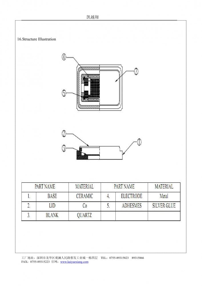 KYX K2B200002010 specification page 3