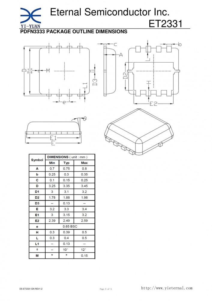 ET2331 datasheet page 5
