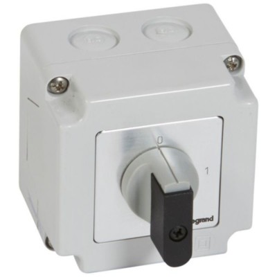 Cam switch - on/off switch - PR 12 - 4P - 16 A - 4 contacts - box 76x76 mm for sale