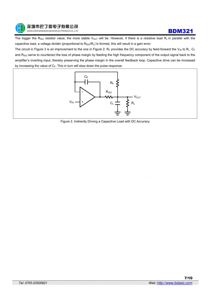 BDM321 datasheet page 7