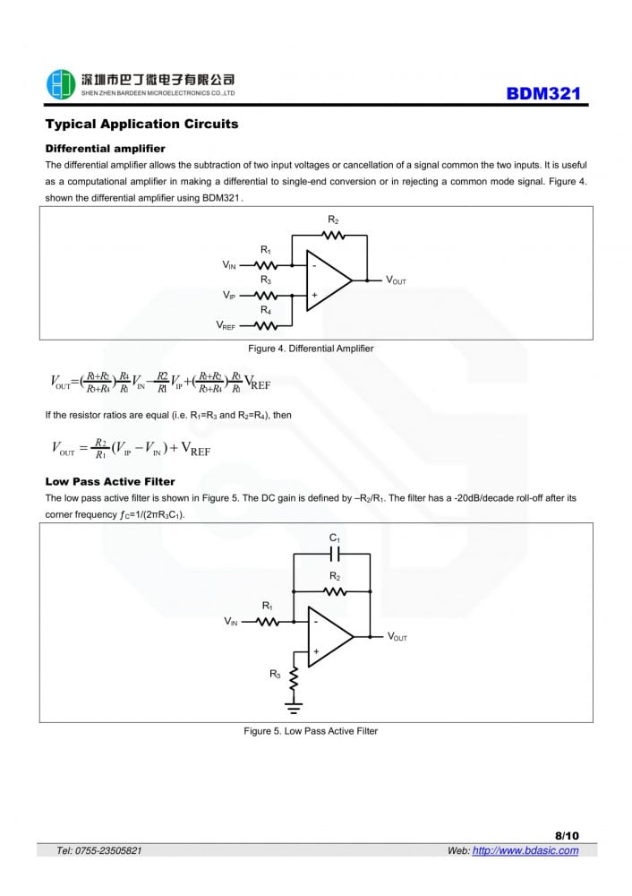 BDM321 datasheet page 8