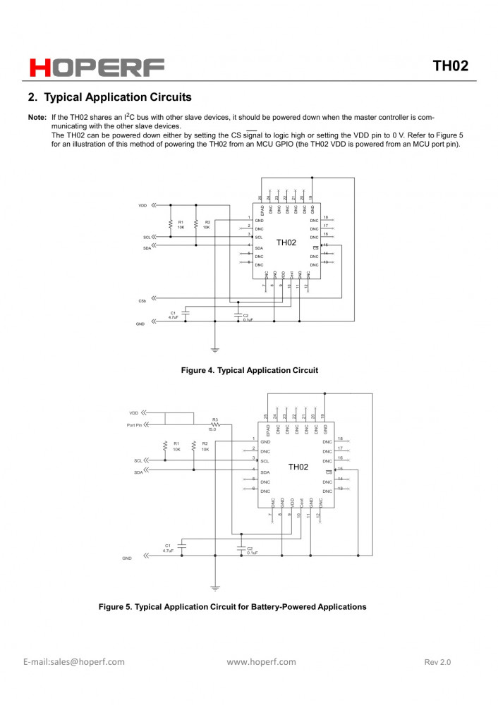 TH02 SI7005 datasheet page 10