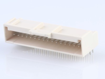 2.00mm Pitch, iGrid PCB Header, Dual Row, Right-Angle, Through Hole, Matte Tin (Sn) Plating, Positive Lock, 34 Circuits, Tray, 3.20mm PC Tail Length, Natural for sale