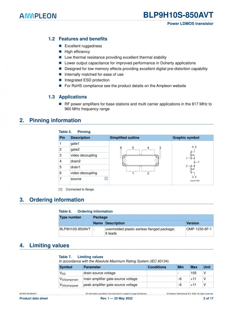 BLP9H10S-850AVT document page 2