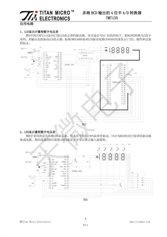 TM7135 technical document page 6