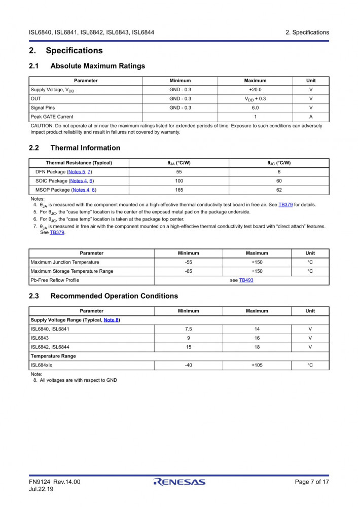 ISL6843 datasheet page 7