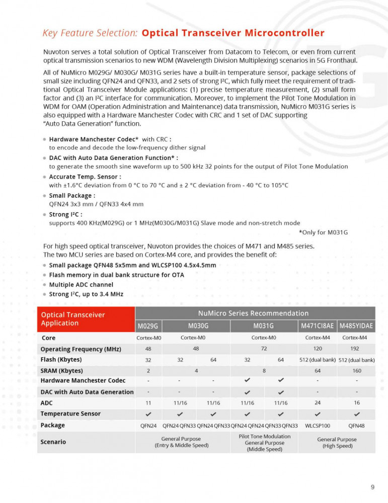 Nuvoton document page 9