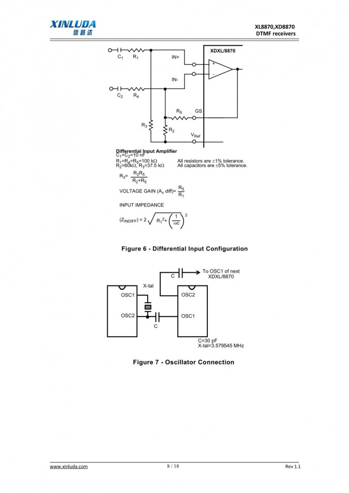 XD8870 datasheet page 8