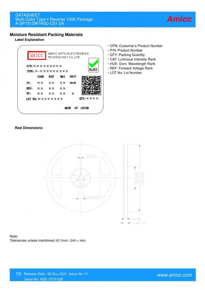 A-SP1512W1R5D-C01-2A datasheet page 10