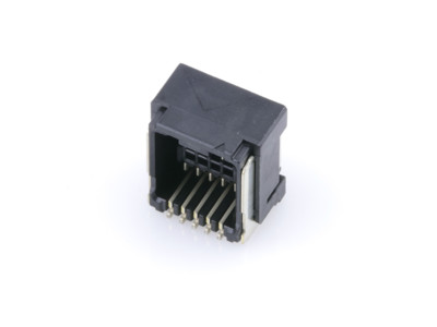 1.25mm Pitch, Micro-Lock Plus PCB Header, Dual Row, Right-Angle, Surface Mount, 0.10µm Gold Plating, Positive Lock, 10 Circuits, Black for sale