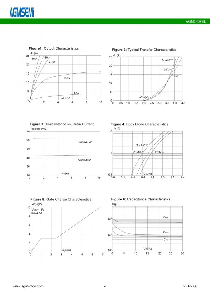 AGM3407EL datasheet page 4
