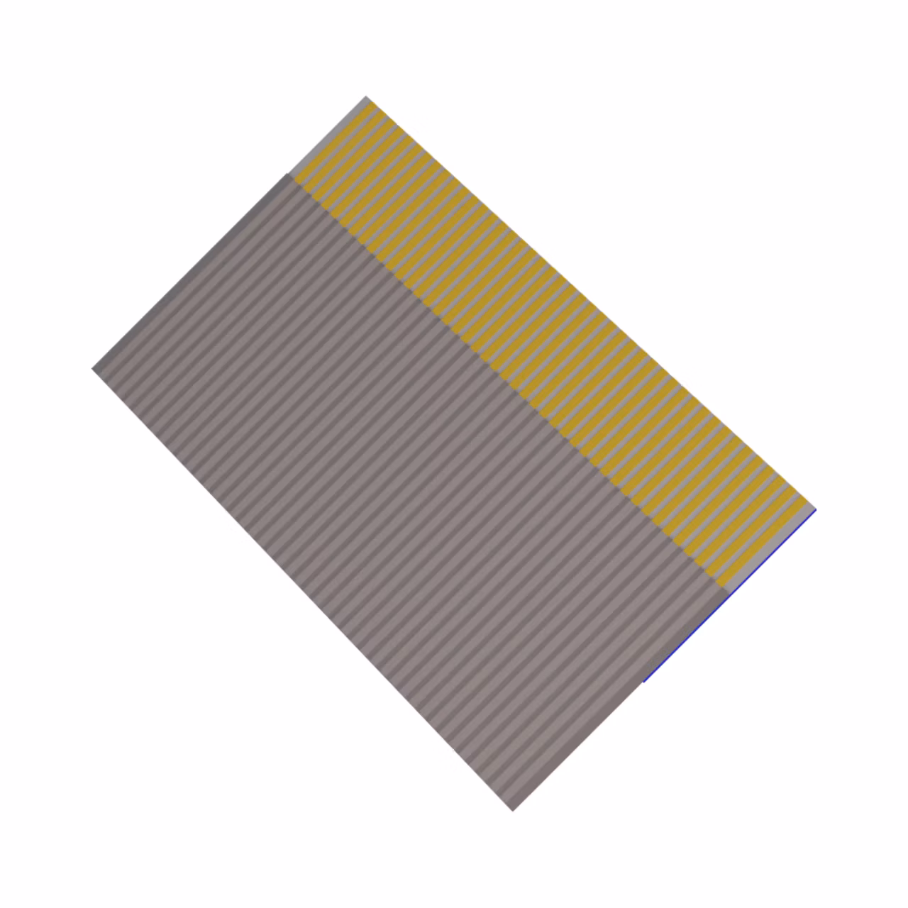 0.50mm Pitch Premo-Flex FFC Jumper, Same Side Contacts (Type A), 254.00mm Cable Length, Gold (Au) Plating, 44 Circuits for sale