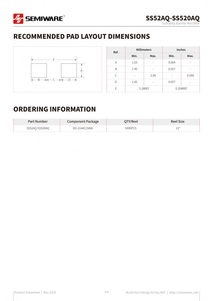 SEMIWARE SS56AQ datasheet page 4