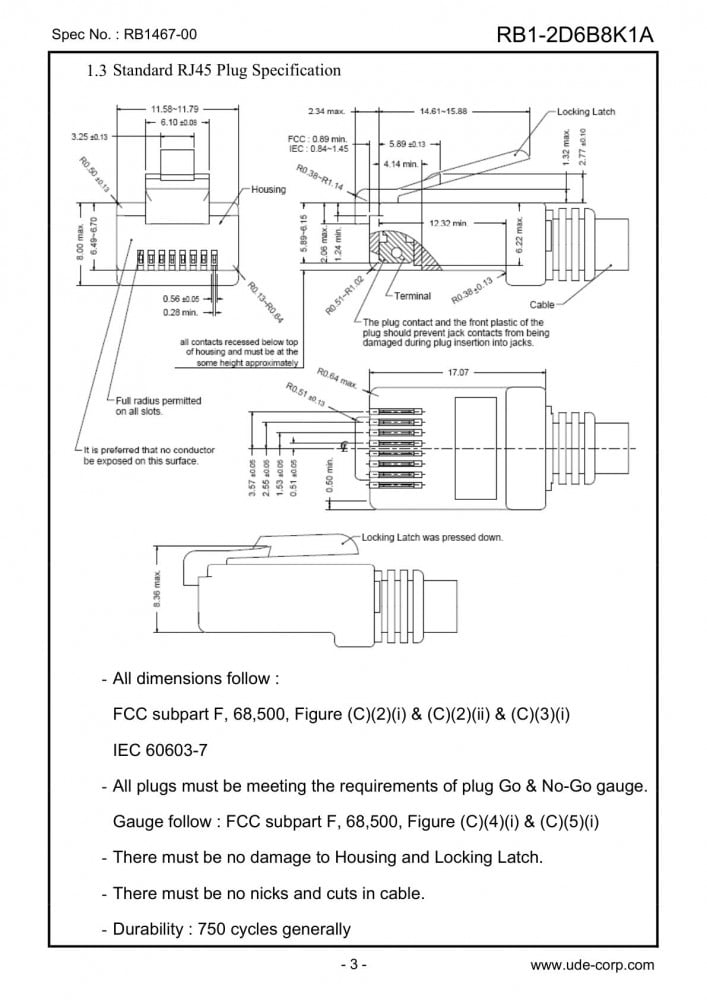RB1-2D6B8K1A datasheet page 4