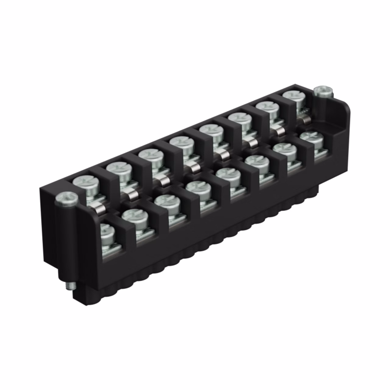 5.08mm Pitch Beau EuroMate Pluggable Terminal Block, Dual Level, 90° Wire Entry, with Retention Screws, 16 Circuits for sale