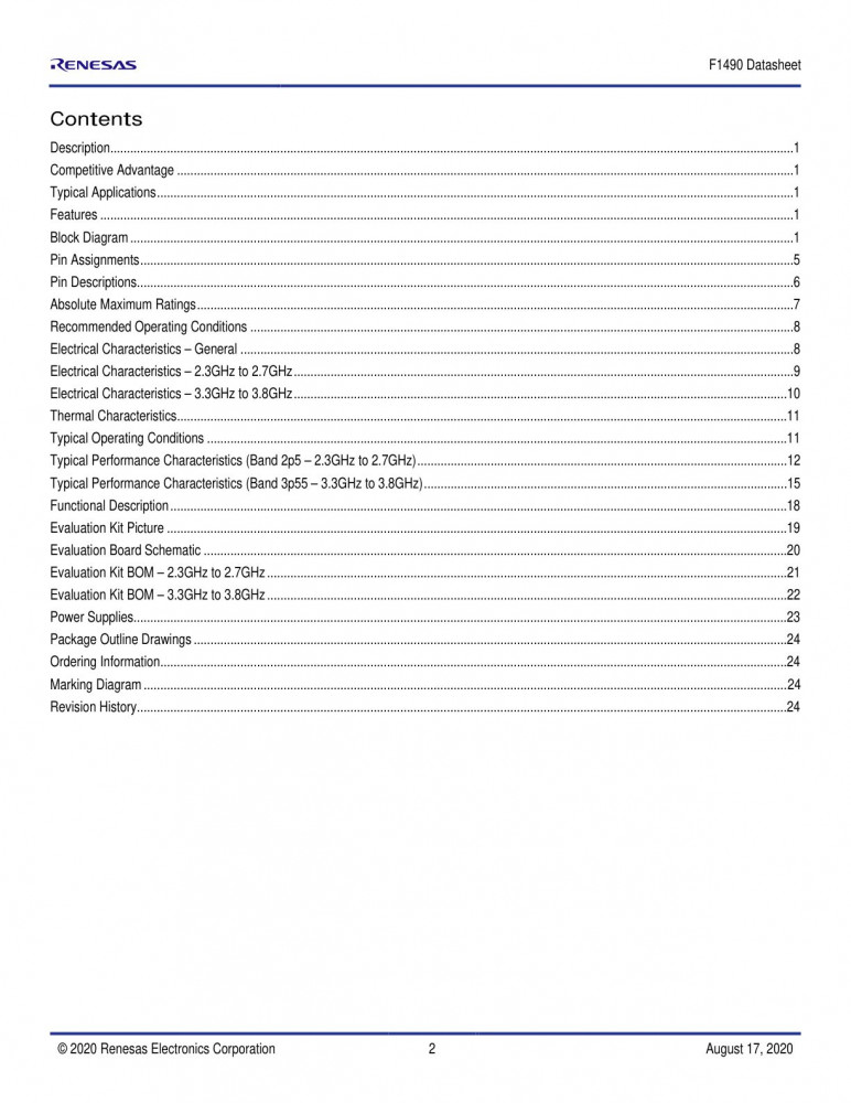 F1490 technical document page 2