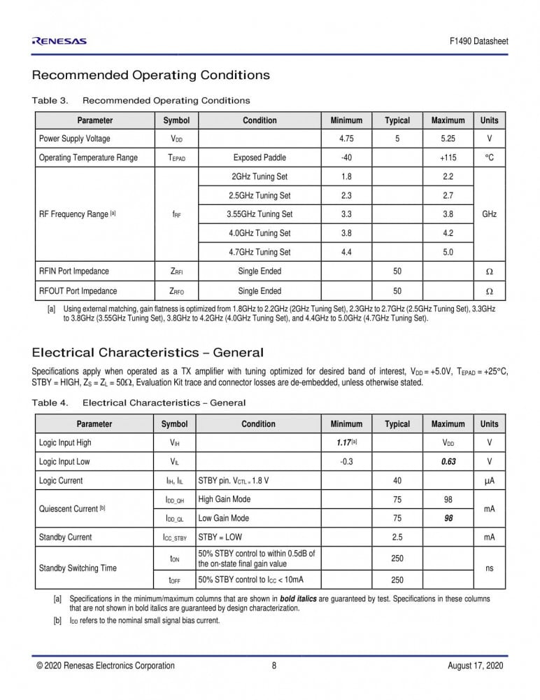 F1490 technical document page 8