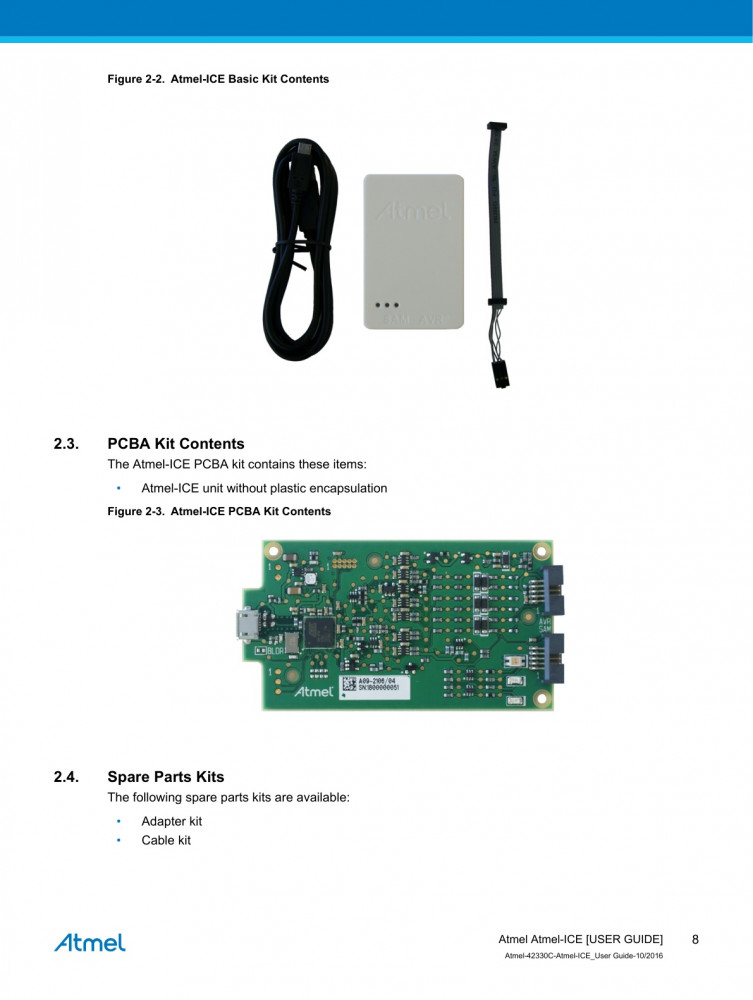 Atmel-ICE document page 8