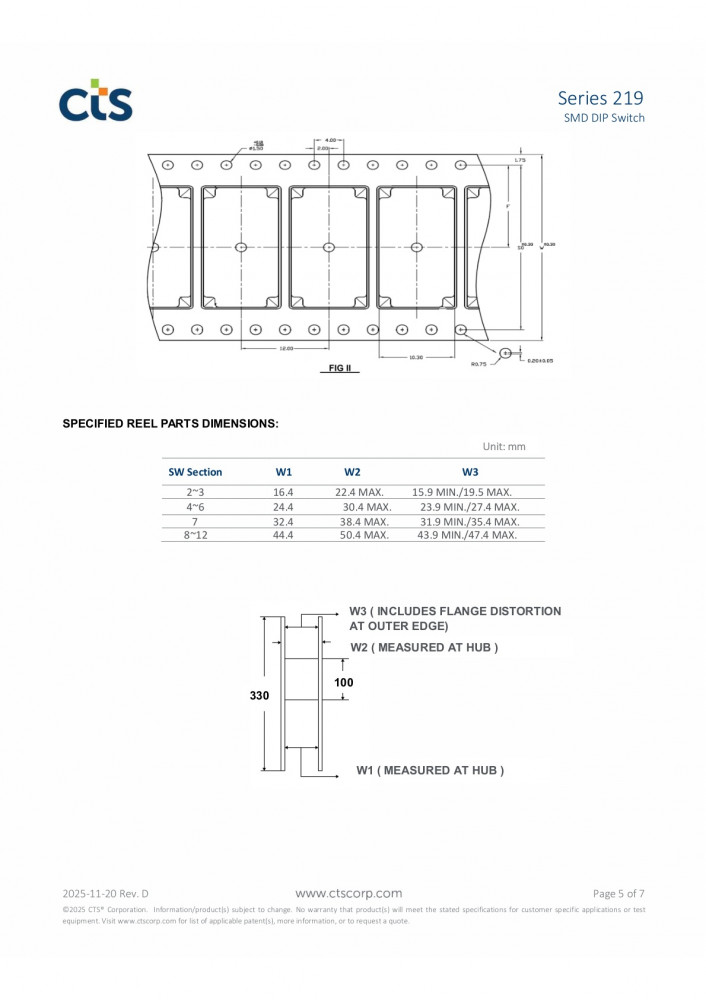 Series 219 documentation page 5
