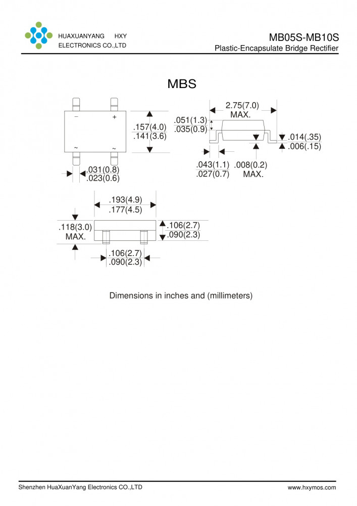 MB6S technical document page 3