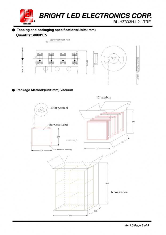 BL-HZ333H-L21-TRE datasheet page 4