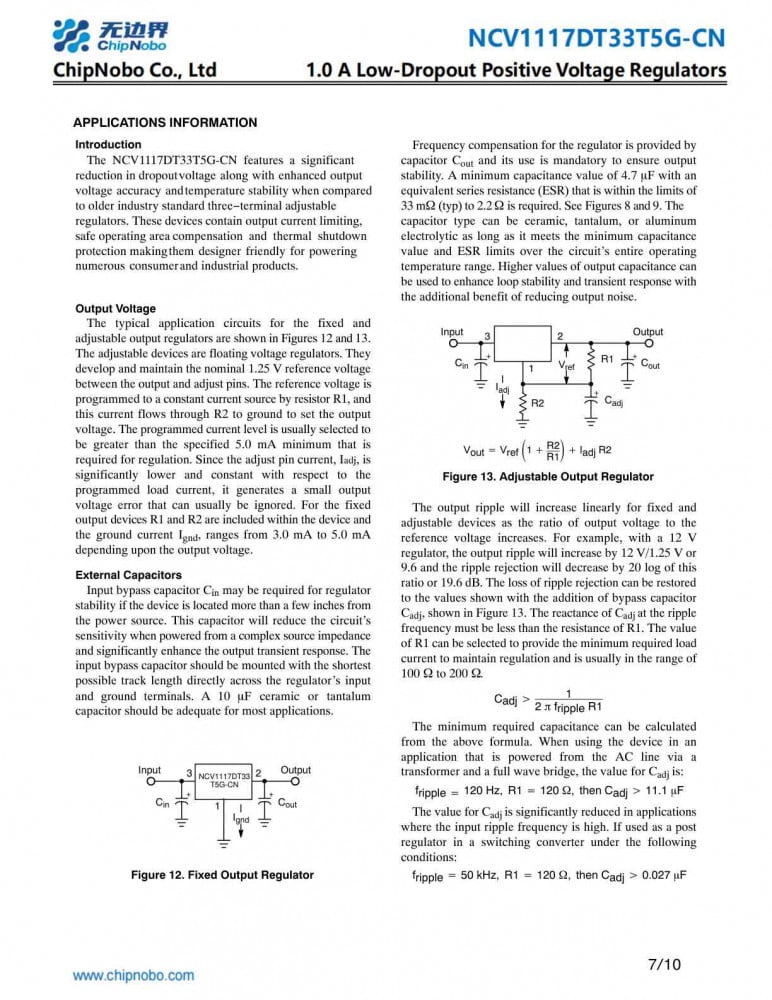 NCV1117DT33T5G-CN datasheet page 7
