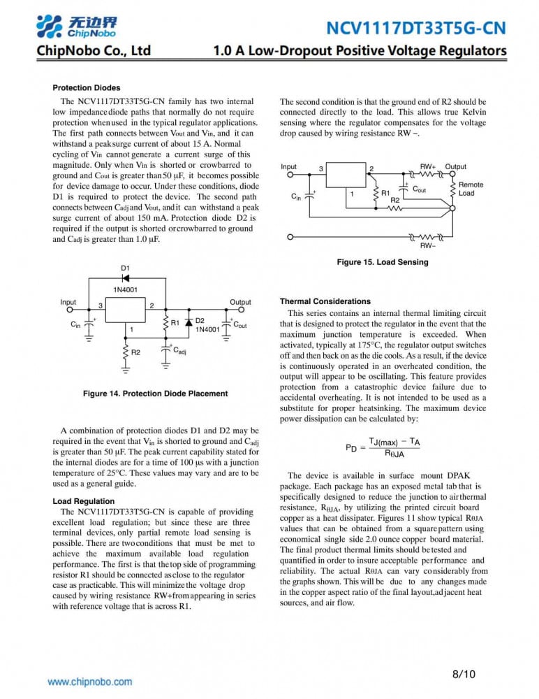 NCV1117DT33T5G-CN datasheet page 8
