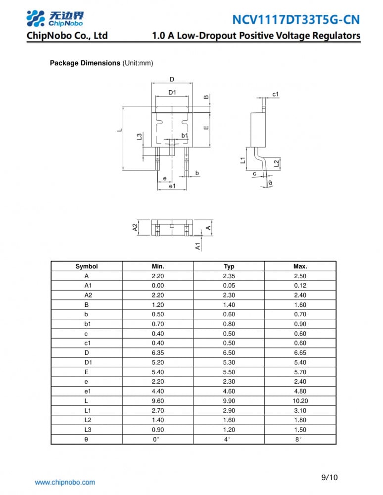 NCV1117DT33T5G-CN datasheet page 9