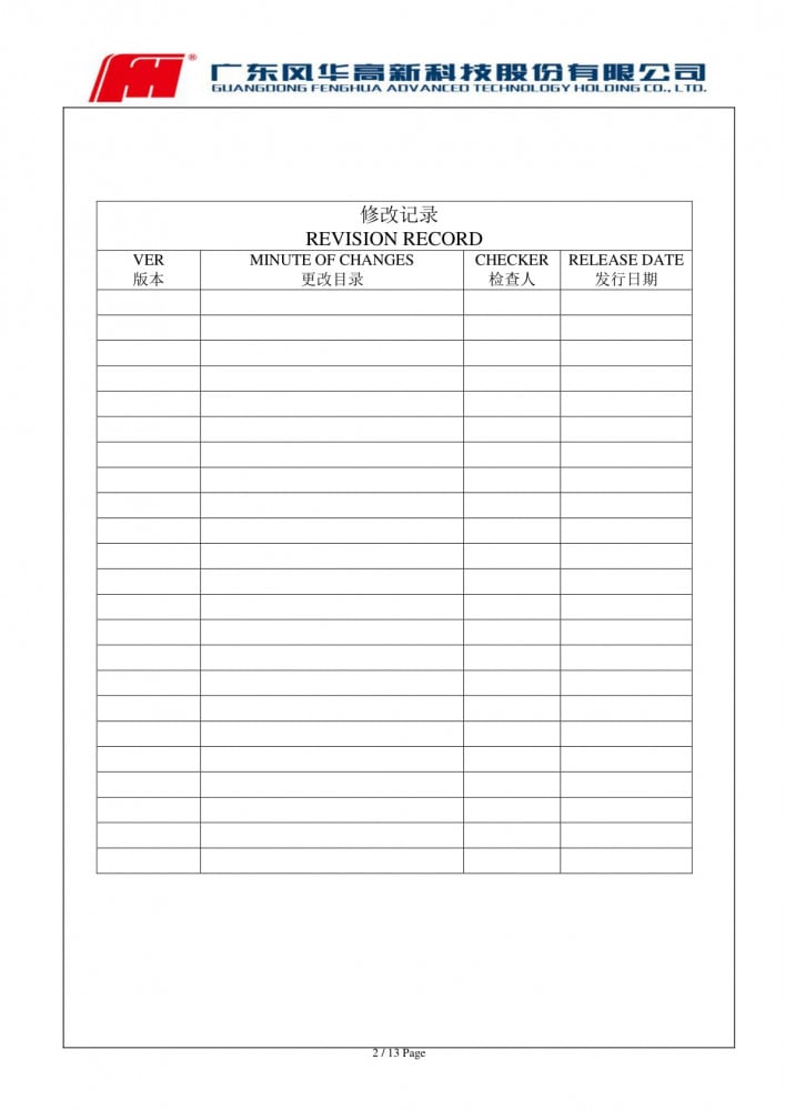 FH CD50H approval sheet page 2