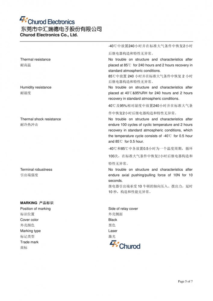 A2-S-112DA2 specification page 5