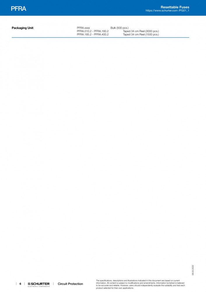 PFRA.090.2 datasheet page 6
