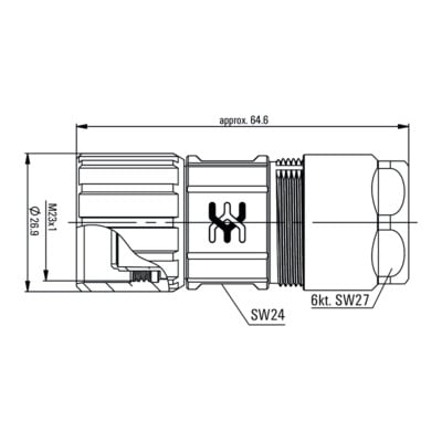 WEIDMULLER 1299390000 Circular Connector Housing for sale