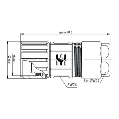 WEIDMULLER 1299390000 Circular Connector Housing for sale