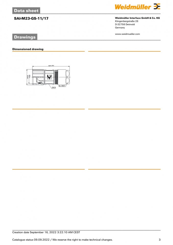 WEIDMULLER 1299390000 technical document page 3