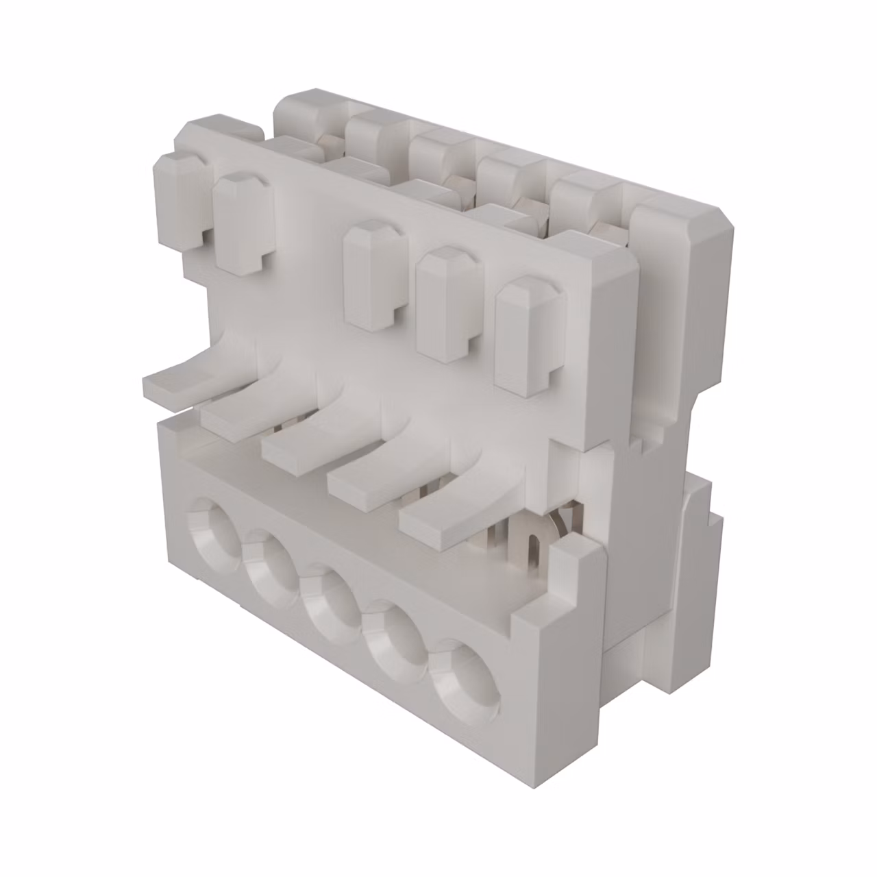 Appli-Mate RAST 2.5 IDT Housing, 2.50mm Pitch, Direct/Indirect, Female, 5 Circuits, Position Key C Removed, Voided Circuit 2 for sale