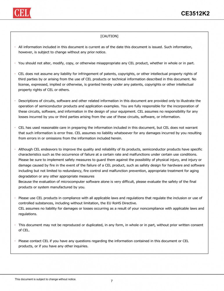 CE3512K2-C1 datasheet page 7