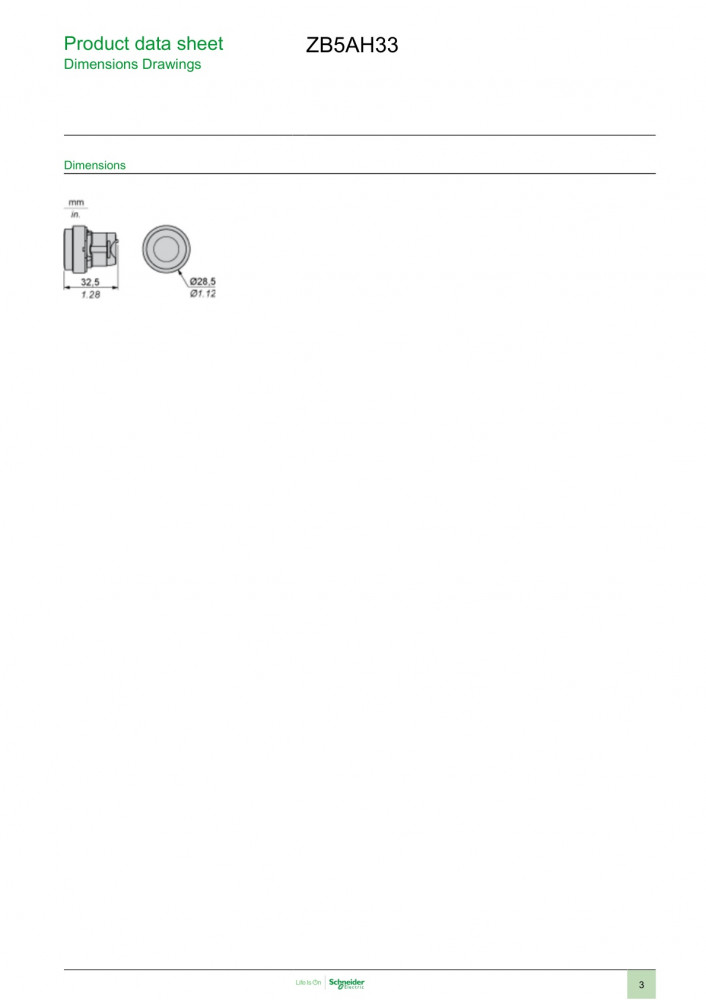 ZB5AH33 technical document page 3