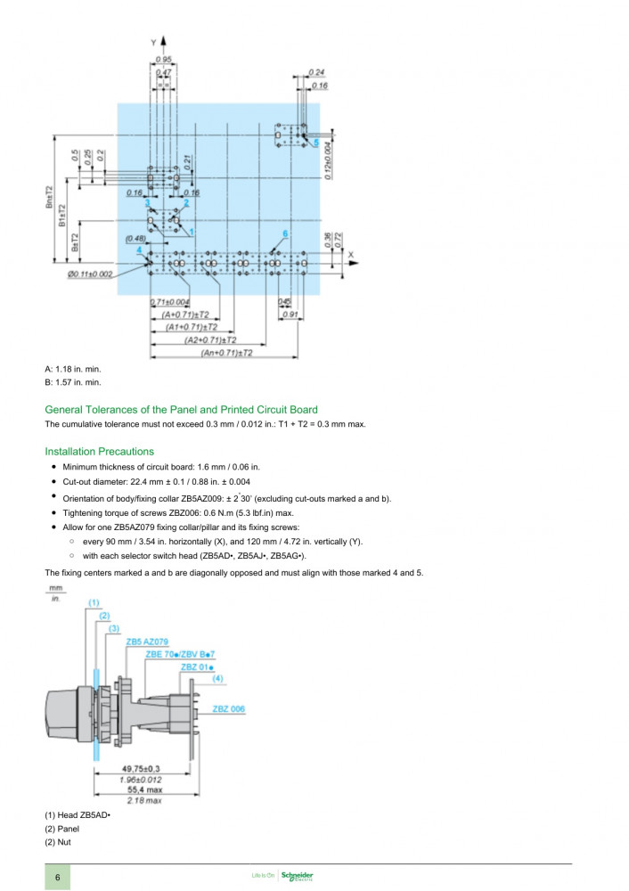 ZB5AH33 technical document page 6