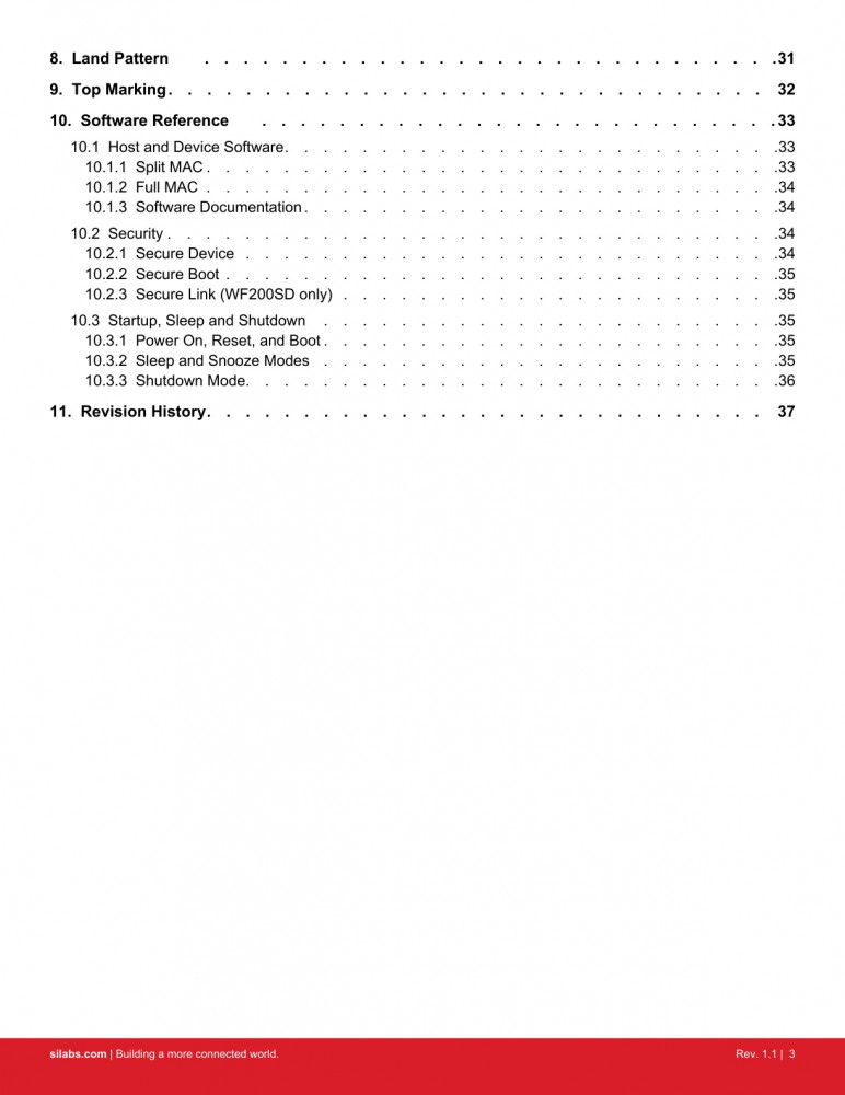 WF200 datasheet page 3