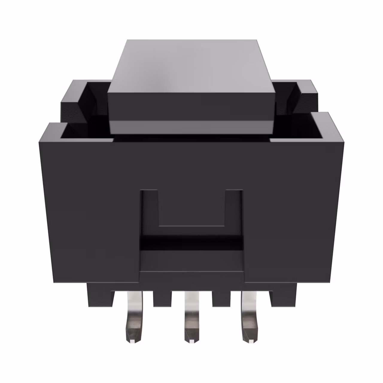 2.00mm Pitch, Milli-Grid PCB Header, Dual Row, Vertical, Surface Mount, Shrouded, 6 Circuits, 0.76µm Gold (Au) Plating, Dual Side Slots, Center Friction Lock, with Cap, Tube for sale
