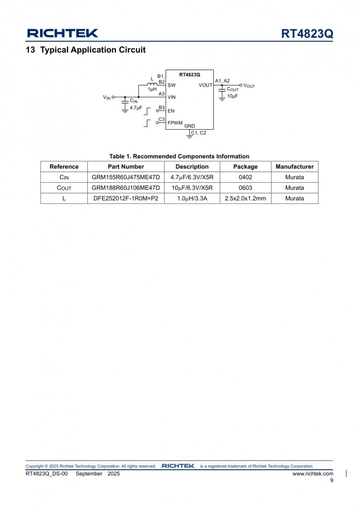 RT4823Q datasheet page 9