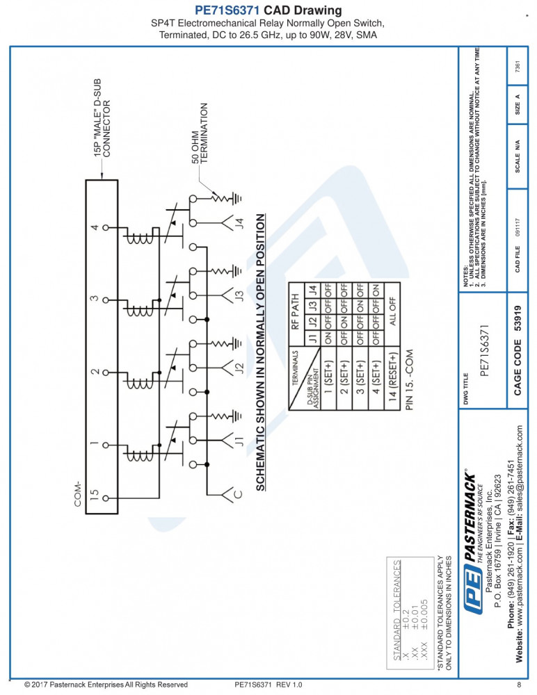 PE71S6371 technical document page 8