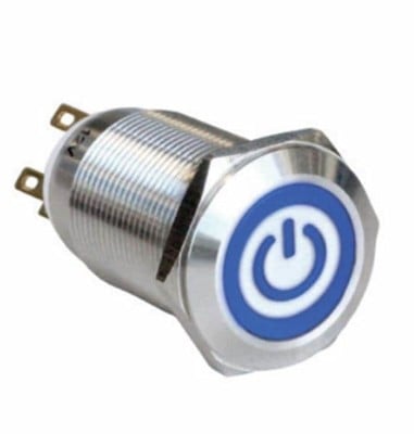 Bulgin MPI005OTELSRD12 Pushbutton Switch for sale
