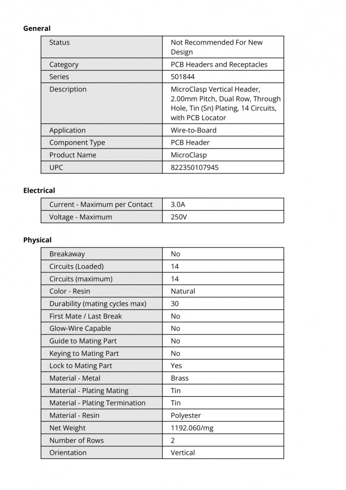 5018441410 product document image, page 2