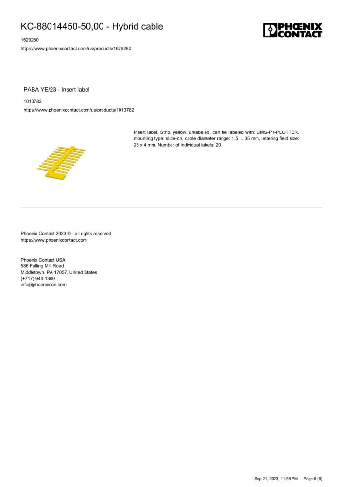 Phoenix Contact 1629280 technical document page 6